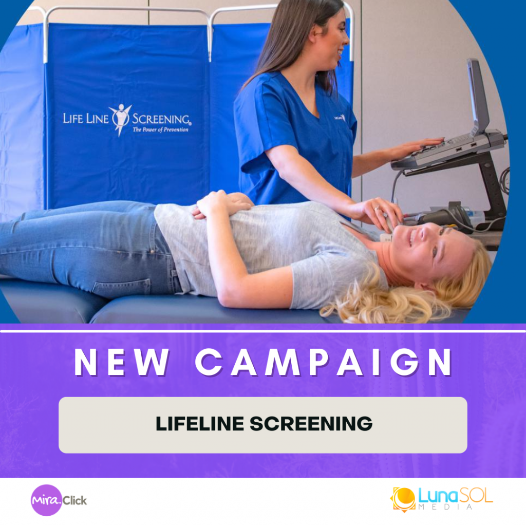 New Campaign: US - LifeLine Screening (CPA) - LunaSol Media